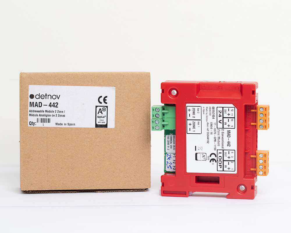 Módulo analógico de 2 zonas convencional, MAD-442 - Sistema de ...